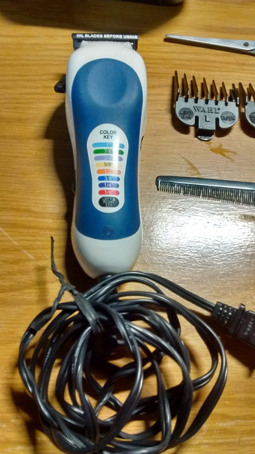 WAHL MC3 Precision Combo Barber Clippers, Trimmers Kit w/15 Clipper ...