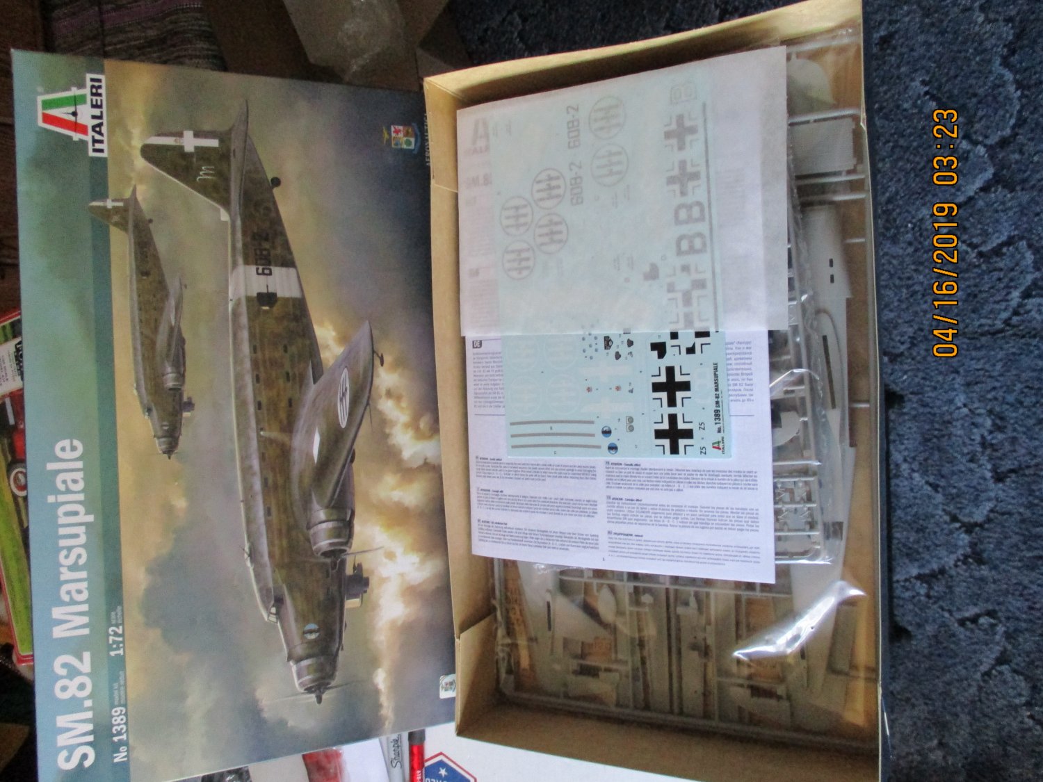 Italeri SM.82 Marsupiale 1/72 scale