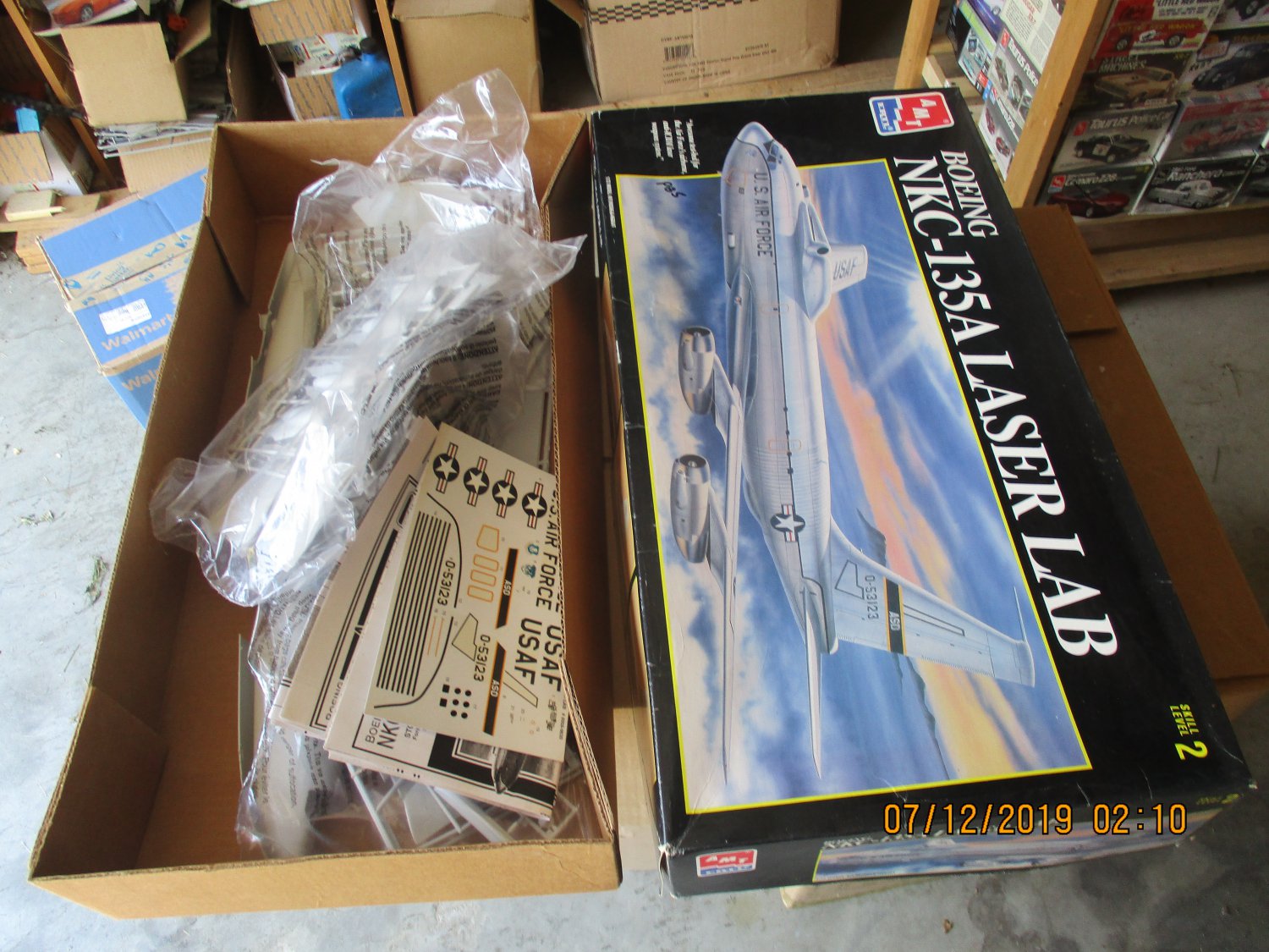 AMT Boeing NKC 135A Laser Lab 1/72 scale