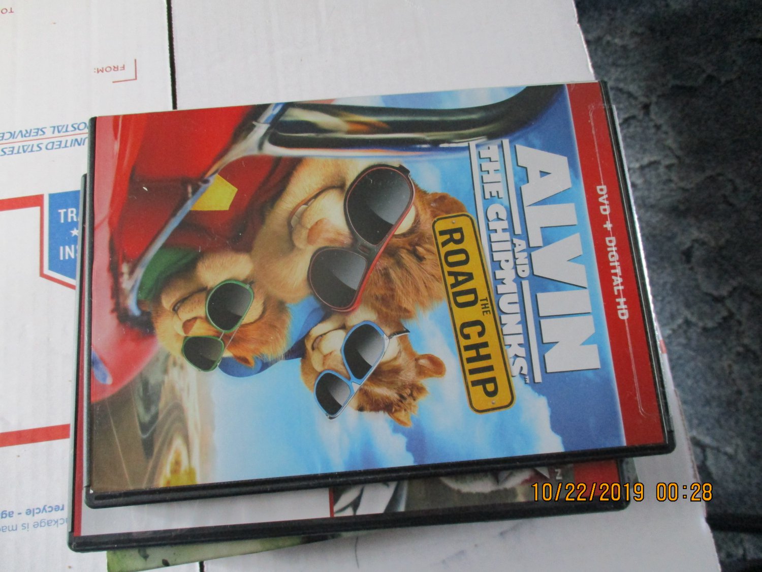 Alvin and the Chipmunks The Road Chip DVD