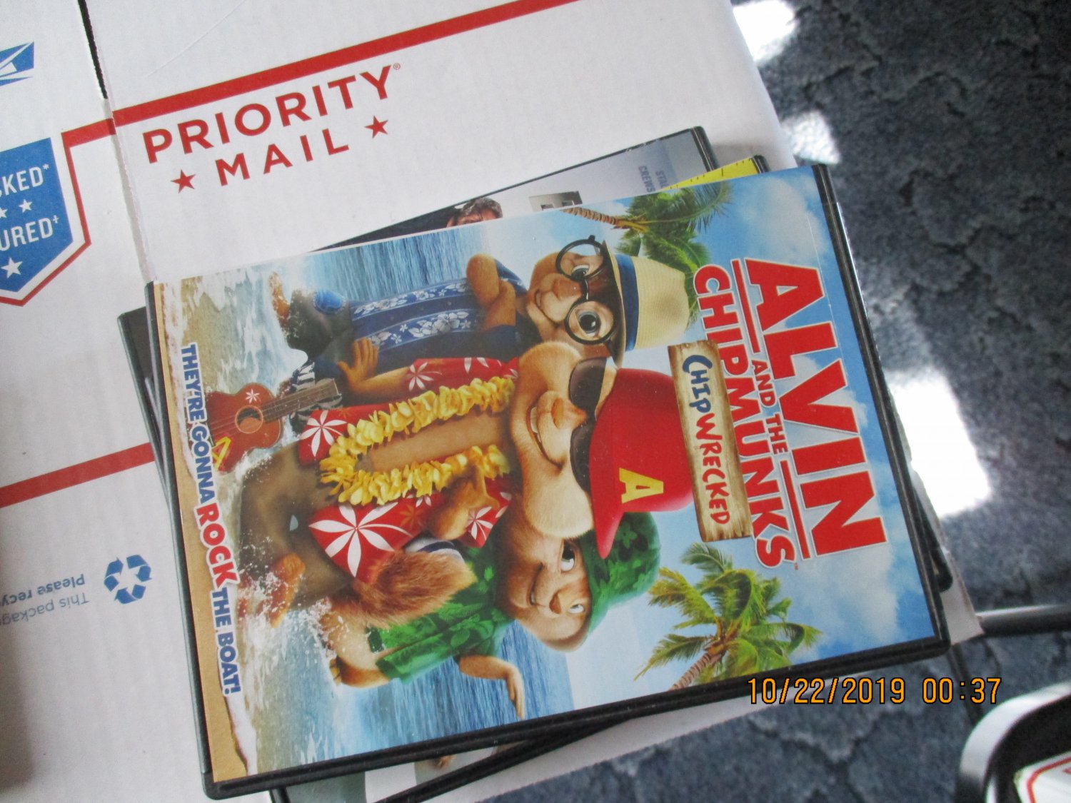 Alvin and the Chipmunks Chipwrecked DVD