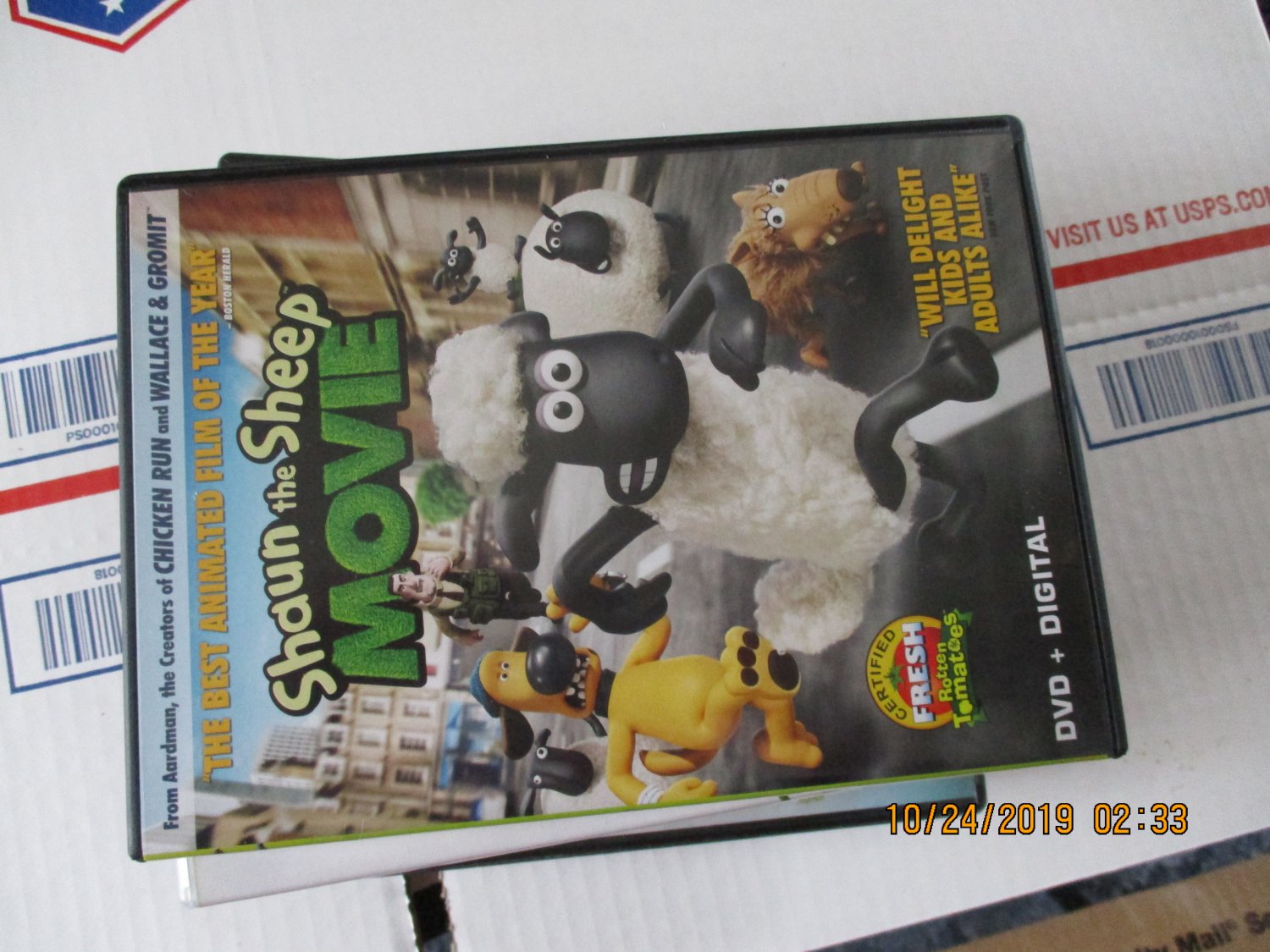 Shaun the Sheep Movie DVD
