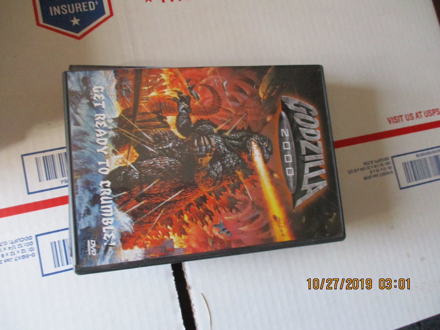 Godzilla 2000 dvd