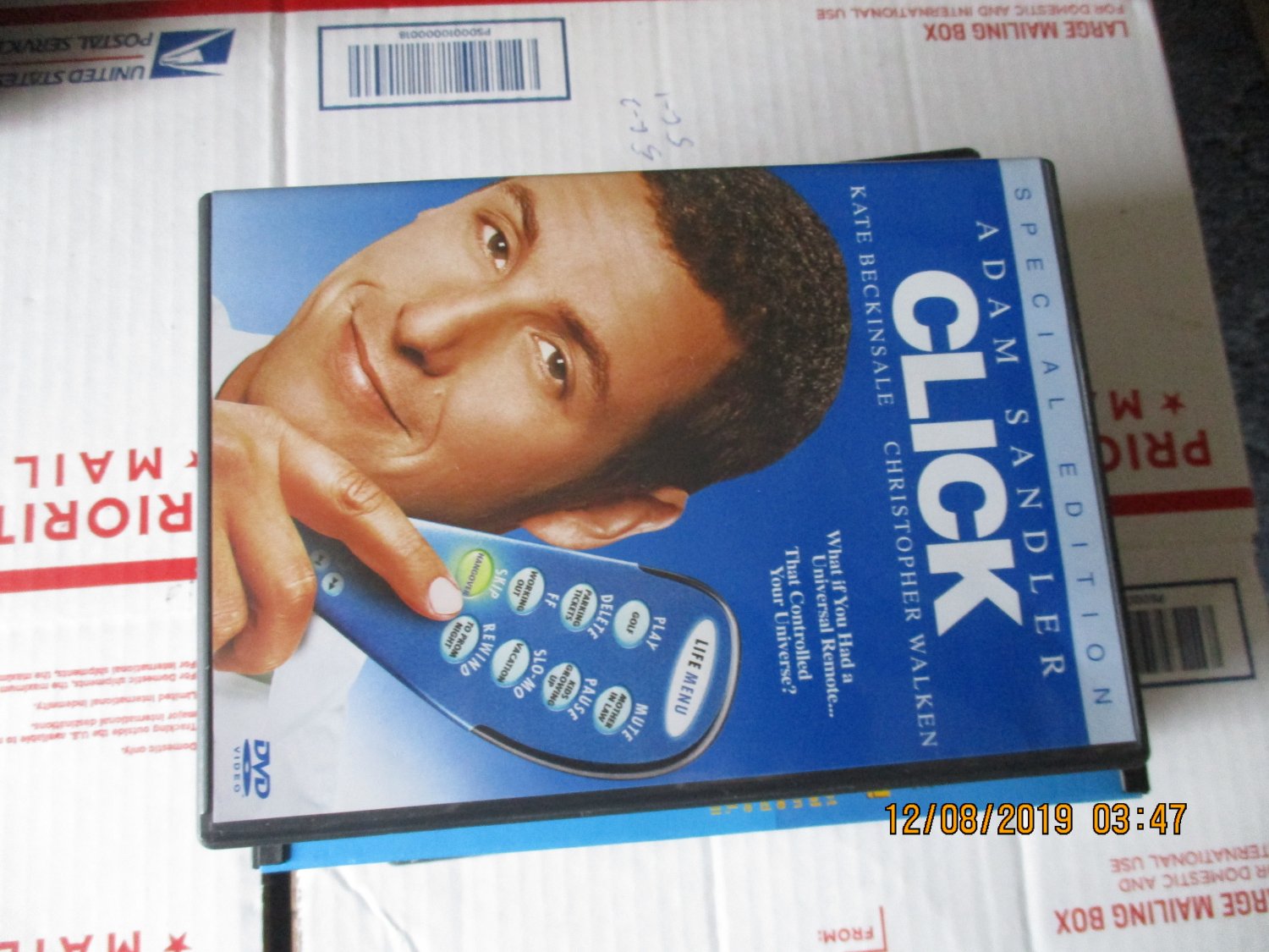 Click Special Edition dvd Adam Sandler