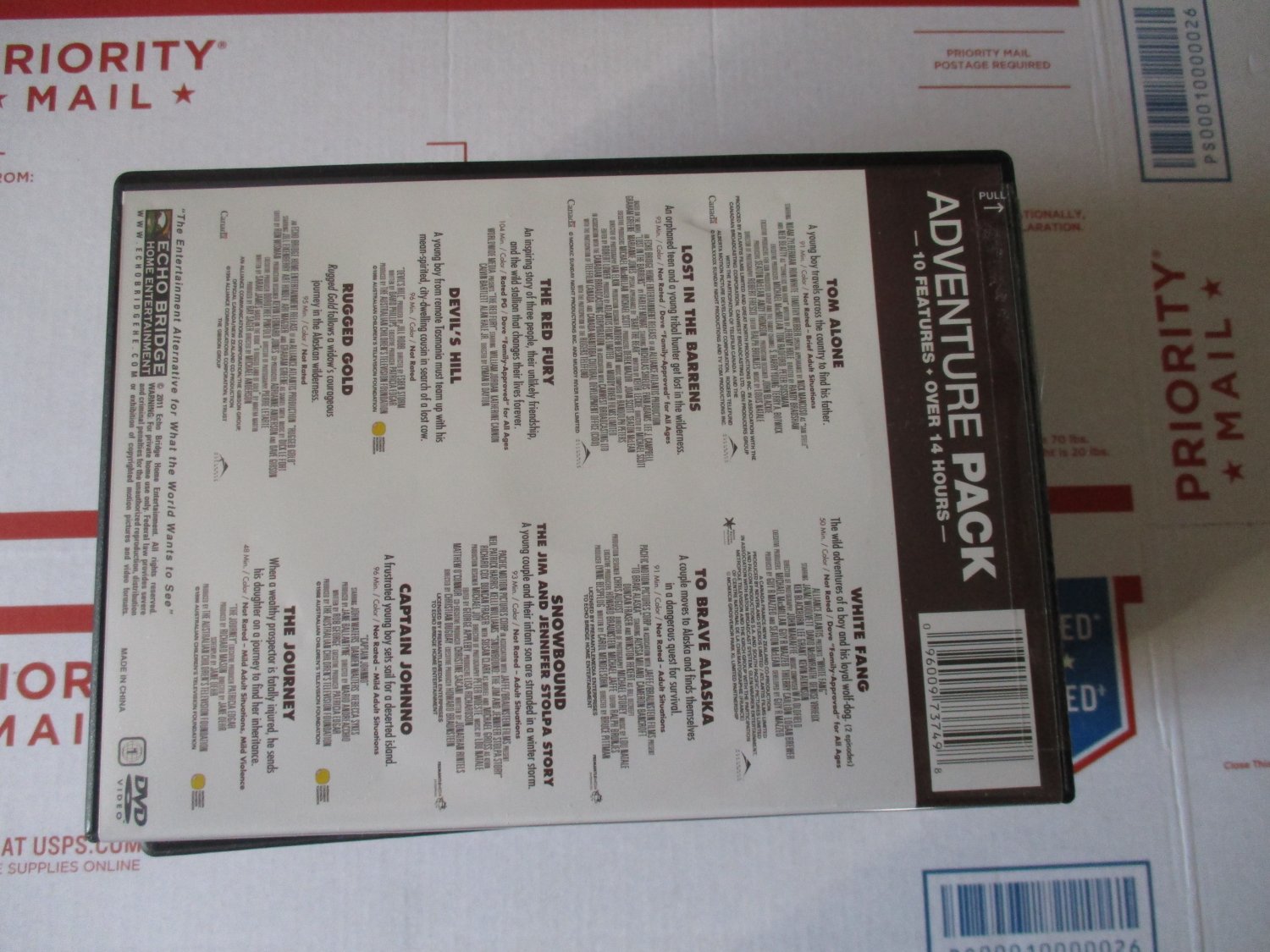 10 Movie Adventure Pack Vol. 2 dvd