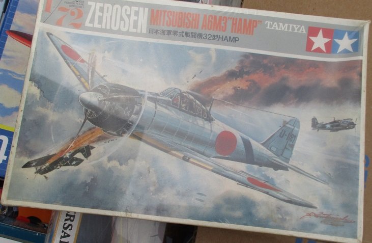 Tamiya Zerosen Mitsubishi A6M3 "Hamp" 1/72 scale rare kit