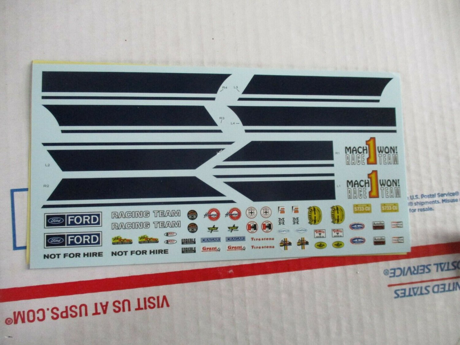 AMT Semi Truck Decals only 1/25 scale (Decal sheet only) Read Description