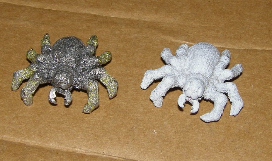 Grenadier Models x2 giant Spiders 25mm miniatures dungeons dragons