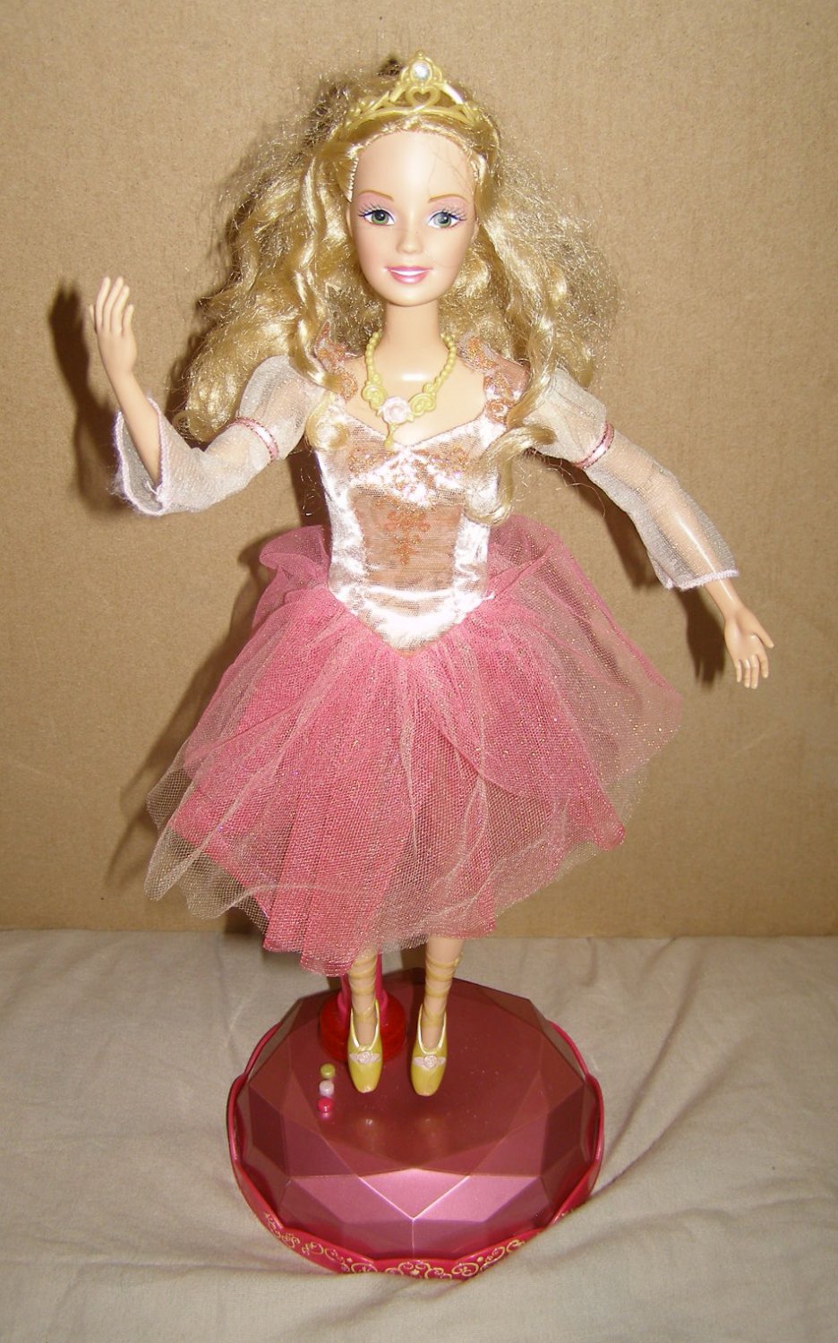 Barbie Doll 12 Dancing Princess Interactive Genevieve Ballerina remote ...