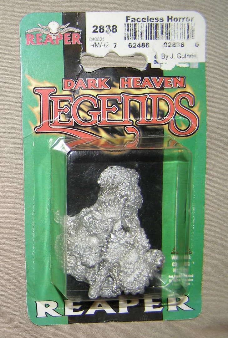 Reaper Dark Heaven Faceless Horror Miniature 28mm Gibbering mouther 2838