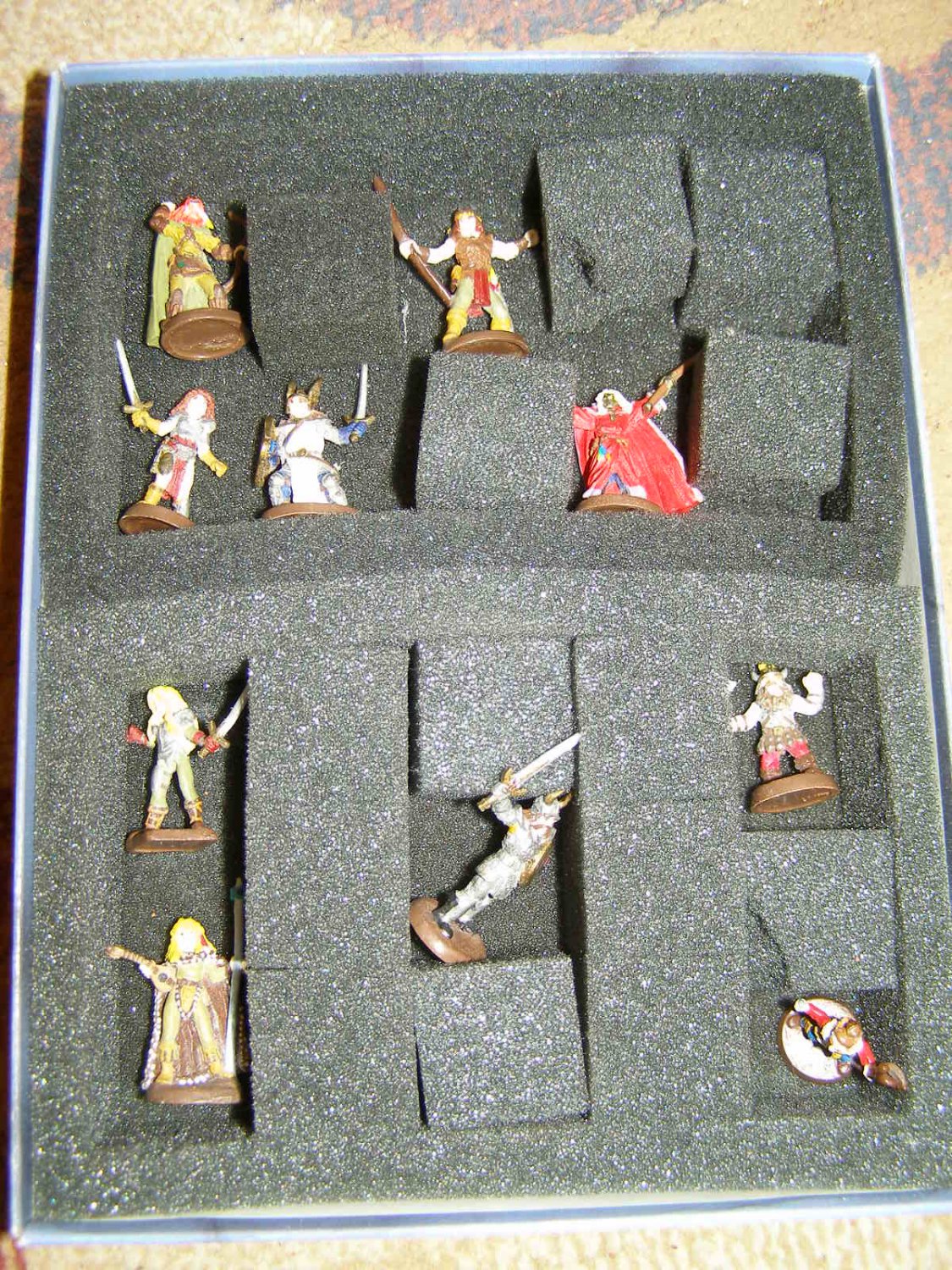 Ral Partha Dragonlance Heroes box set complete / painted 10-502
