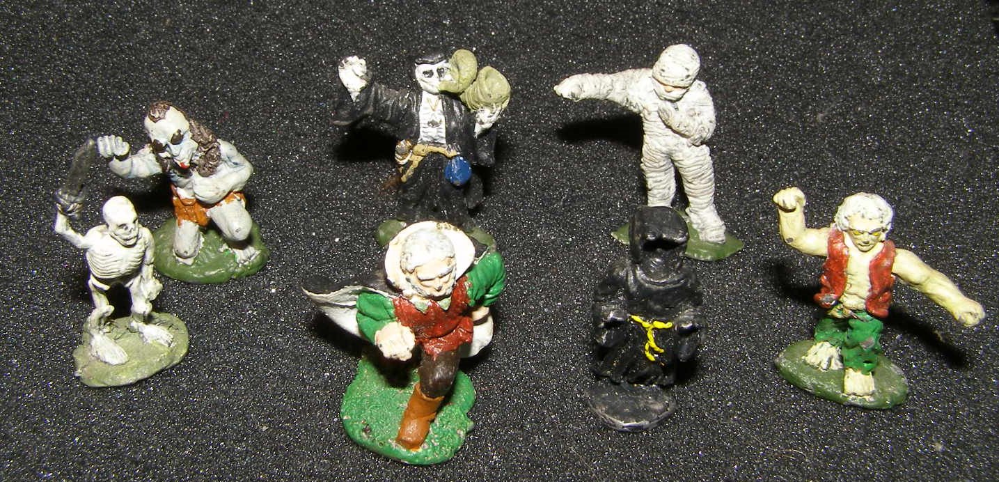 x7 Grenadier undead: Liche Wraith Zombie Mummy Vampire Skeleton Ghoul