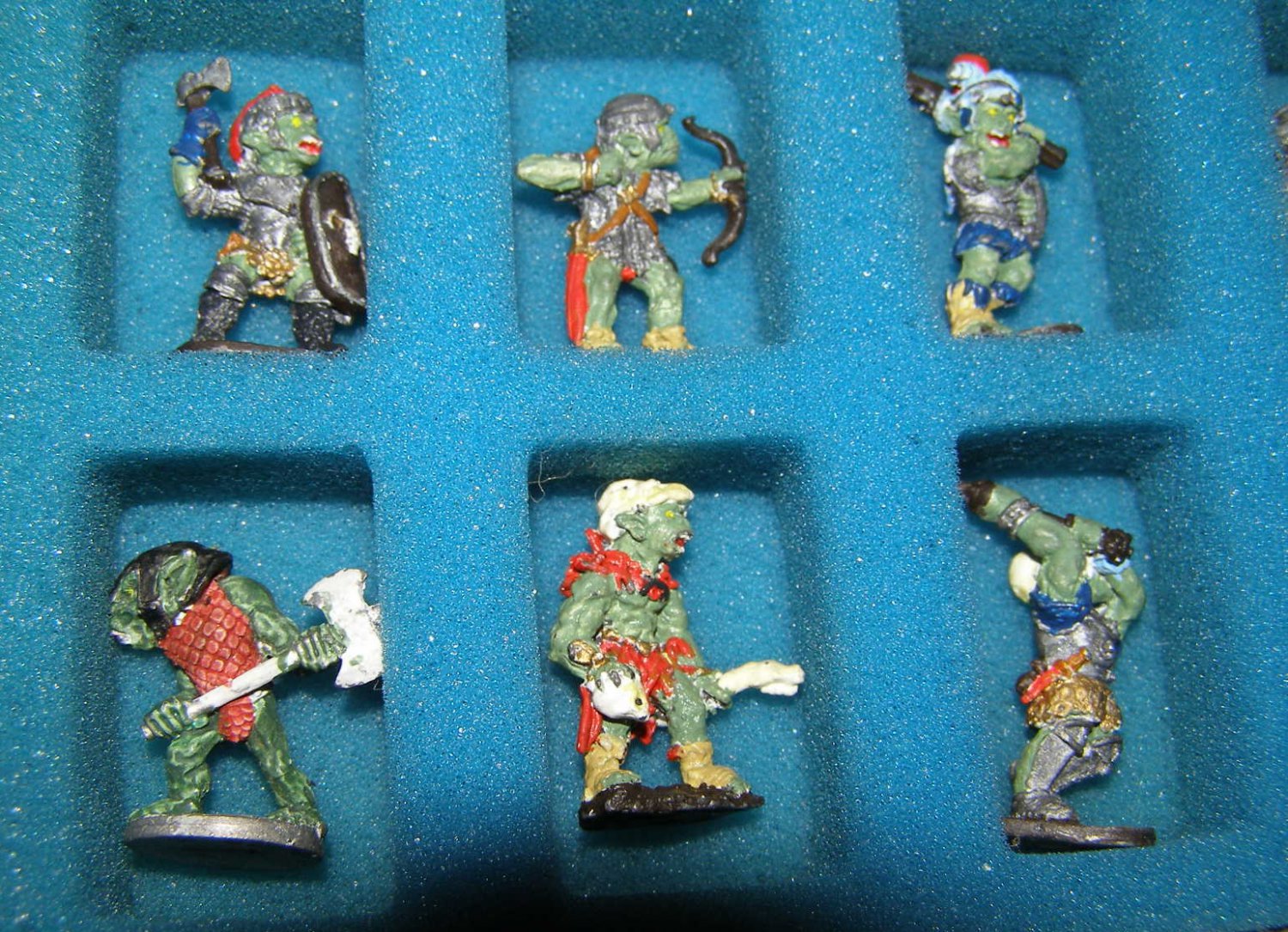 Grenadier Models 2011 Orcs Lair x10 lead 25mm scale figure set in box