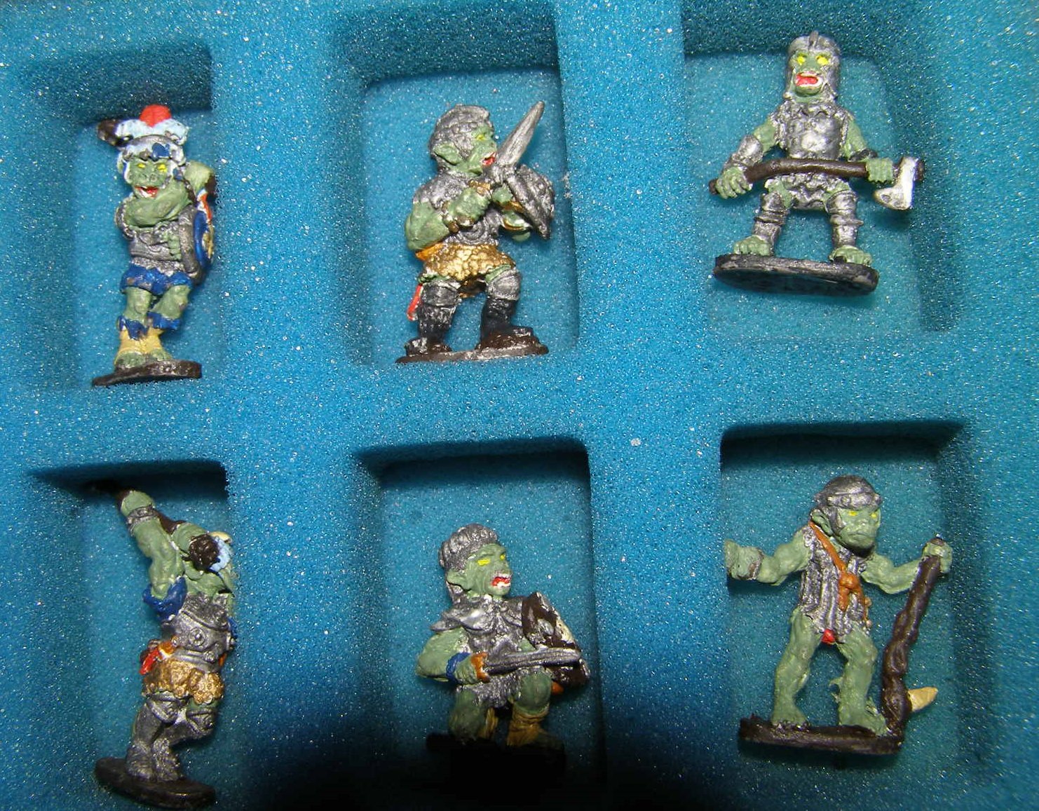 Grenadier Models 2011 Orcs Lair x10 lead 25mm scale figure set in box