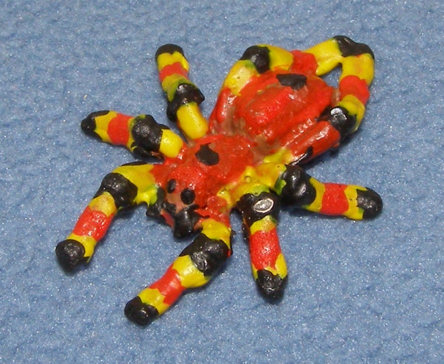 Citadel FF-49 AD&D painted spider figure / 25mm scale