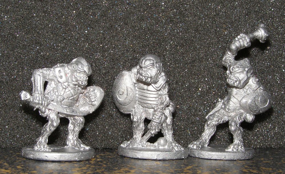 Grenadier Models Fantasy Lords hobgoblins x3 set AD&D lead