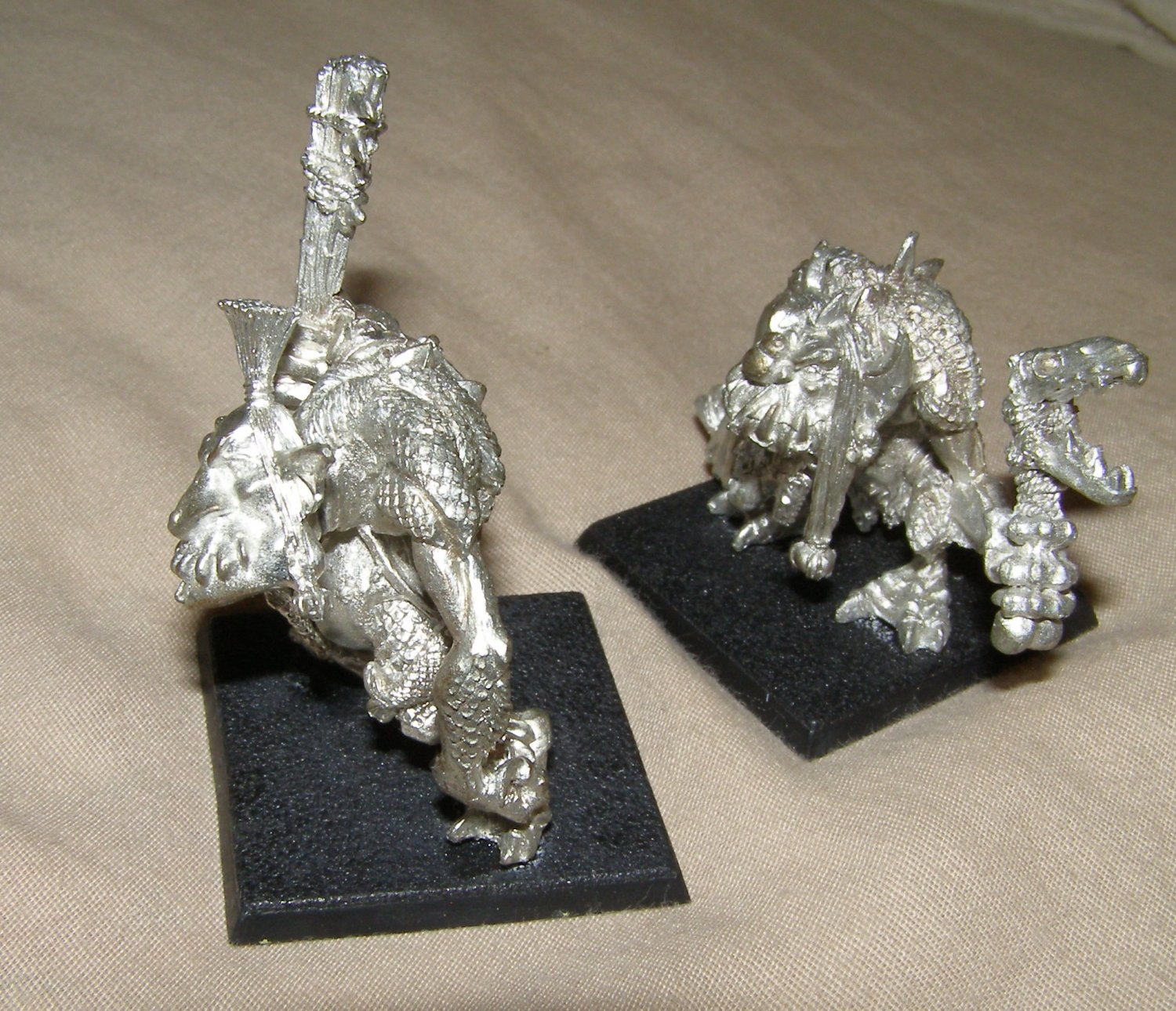 Citadel Warhammer River Trolls x2 unpainted dungeon monsters