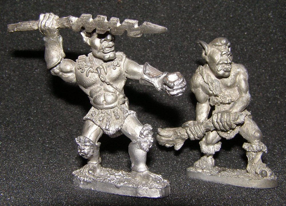 Superior Models Cyclops miniatures 1982 dungeons lead