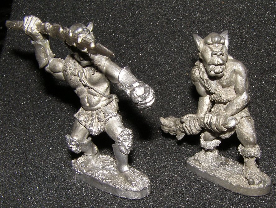 Superior Models Cyclops miniatures 1982 dungeons lead