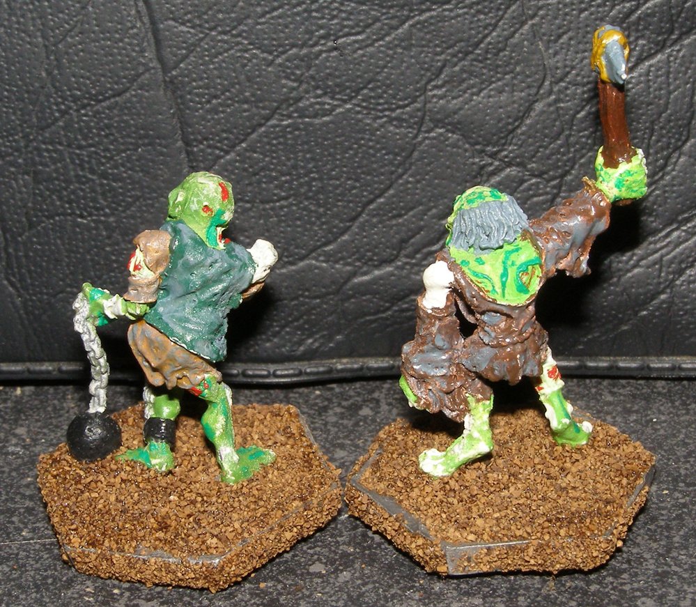 Citadel Warhammer C18 1306 Zombies Morgue Fiend + Gavin painted AD&D