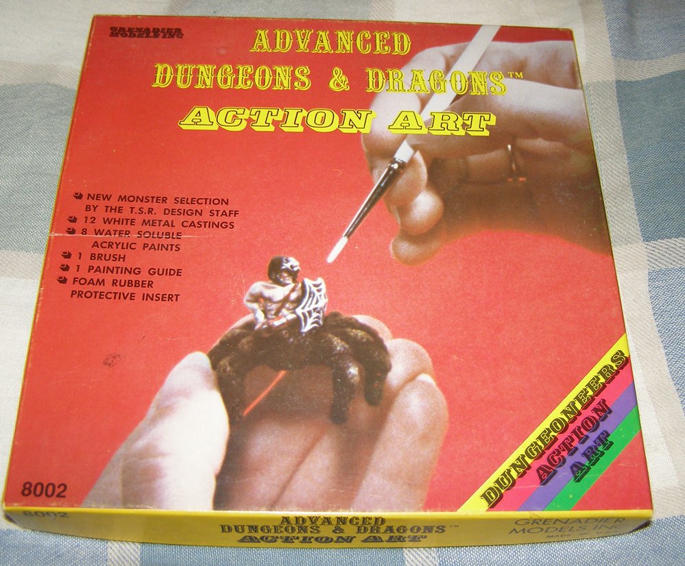 GRENADIER MODELS Action Art 8002 fantasy monsters boxed set 8002
