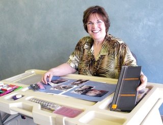 Scrap-N-Stow - Portable Scrapbooking Table