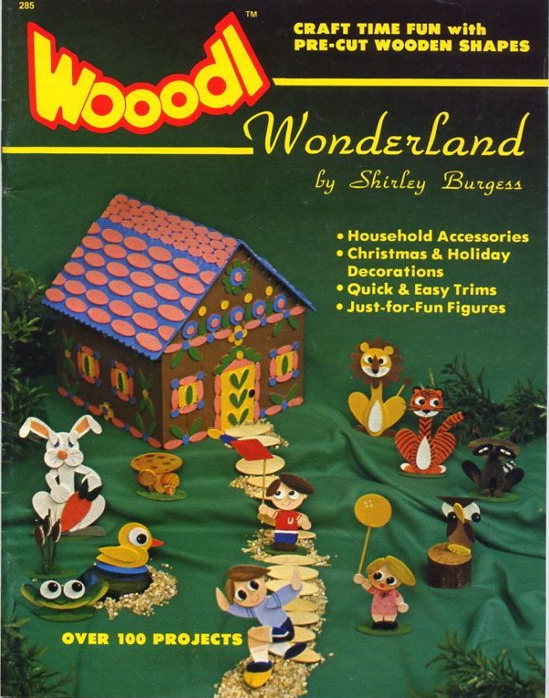 Wooodl Pre-Cut Wooden Shapes Craft Book - 285