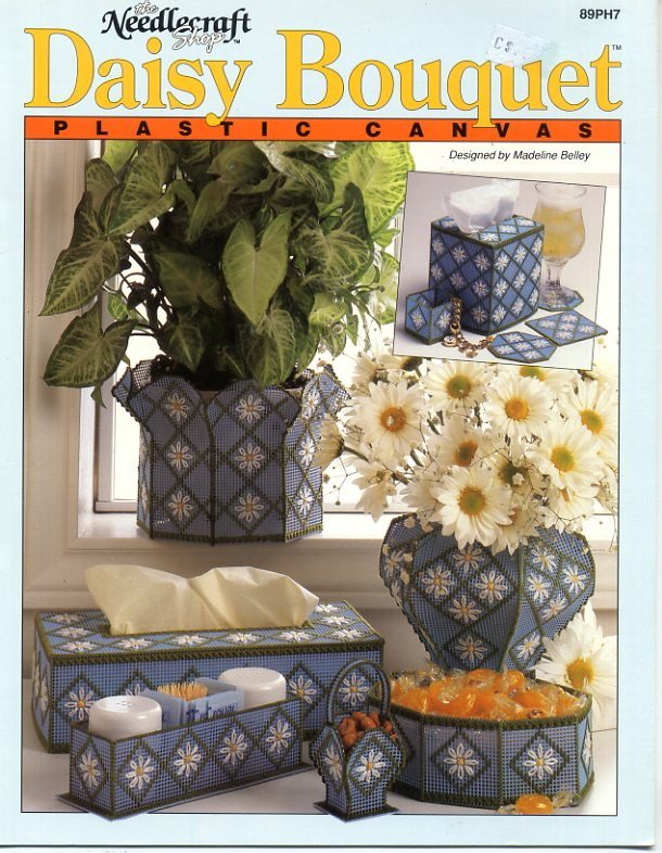 Daisy Bouquet Plastic Canvas Patterns - The Needlecraft Shop 89PH7