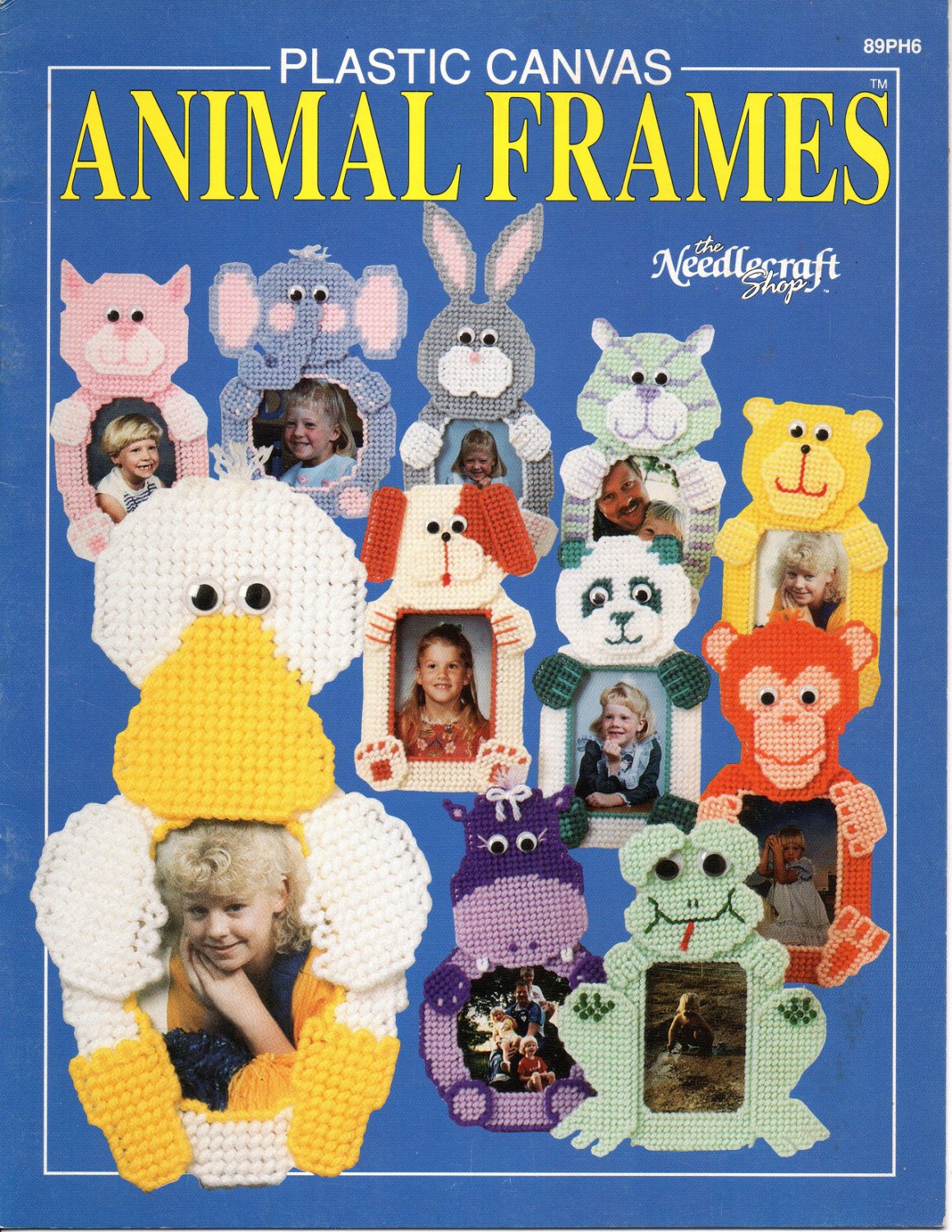 Plastic Canvas Animal Frames Patterns - The Needlecraft Shop 89PH6