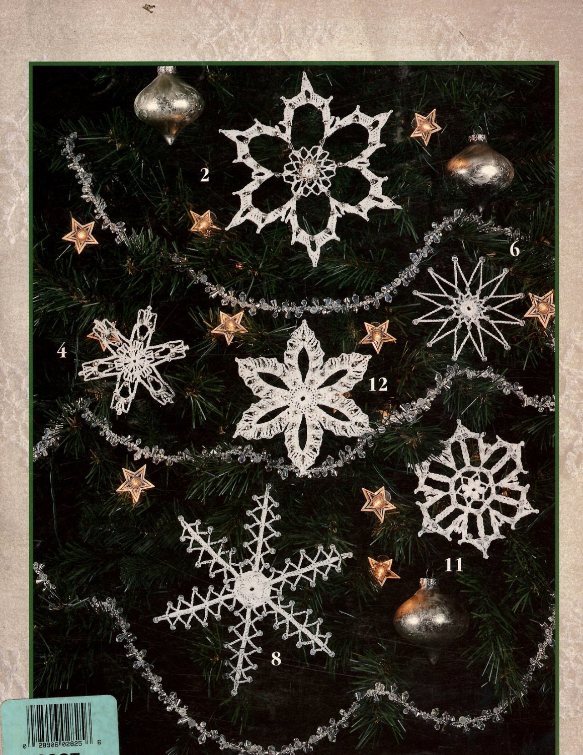More Crystal Beauties Crochet Patterns - Snowflakes - Leisue Arts ...