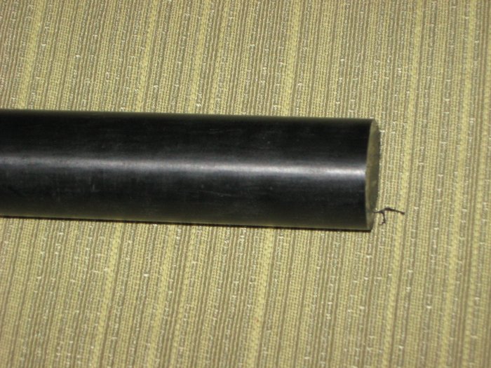 Nylon type 6/6 7/8" 11-3/4 black 22mm plastic