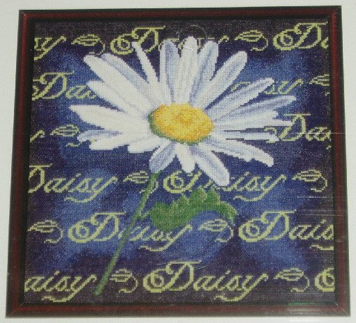 Janlynn Counted Cross Stitch Daisy Flower Pattern Chart