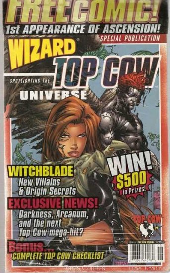 Wizard Top Cow Special with Ascension #0 and Card
