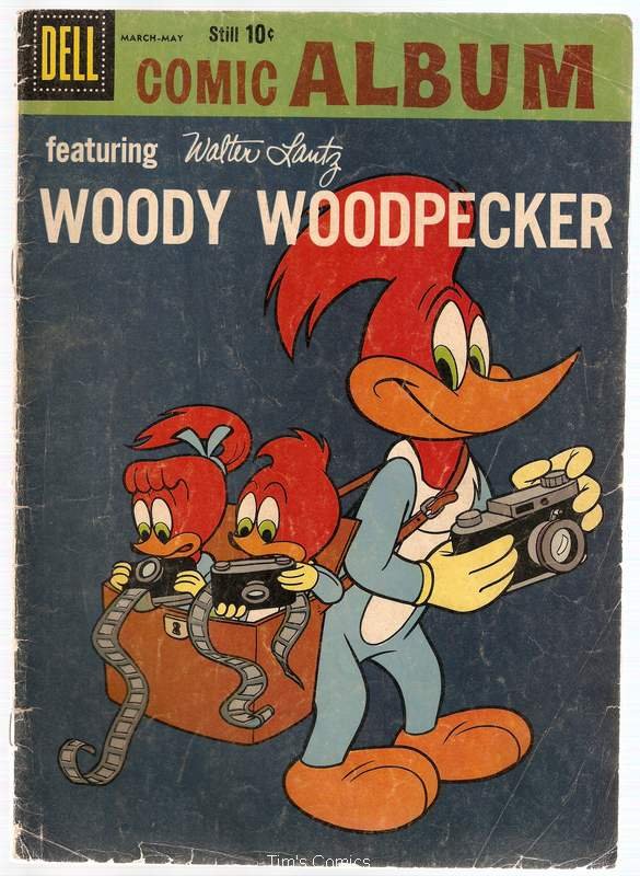 Comic Album #5 Woody Woodpecker Dell Comics 1959 Fair