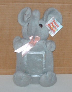 Fuzzy Photo Friends Elephant Stuffed Toy
