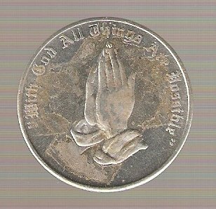 Praying Hands Life-Study Fellowship Noroton Connecticut Token C