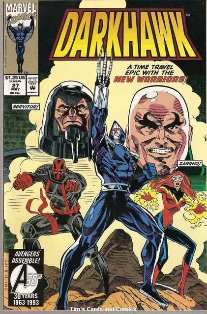 Darkhawk #27 Marvel Comics May 1993 Fine/Very Fine