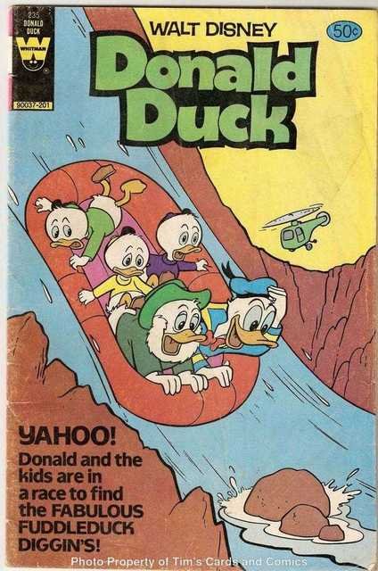 Donald Duck #235 Walt Disney Gold Key Comics Jan. 1982 GD