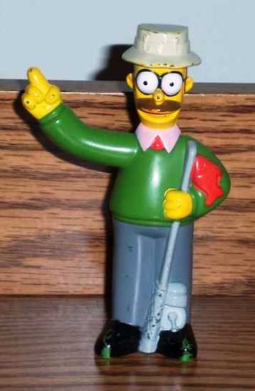 Burger King Simpsons Ned Flanders Toy