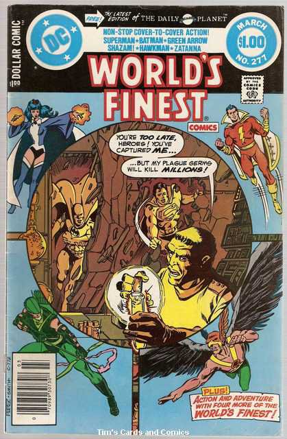 World's Finest #277 Superman Batman DC Comics March 1982 VG