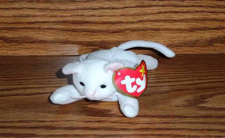 Ty McDonald's Teenie Beanie Babies Flip the Cat Loose