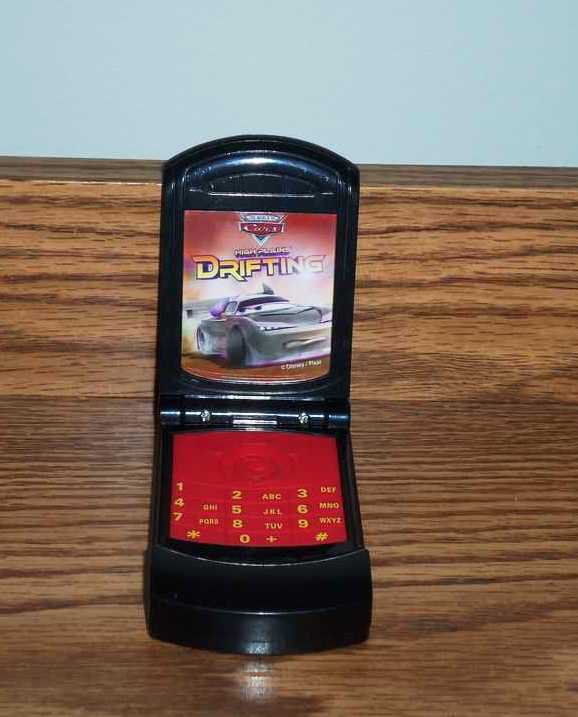 Disney Pixar Cars Movie Cell Phone Toy Loose Used