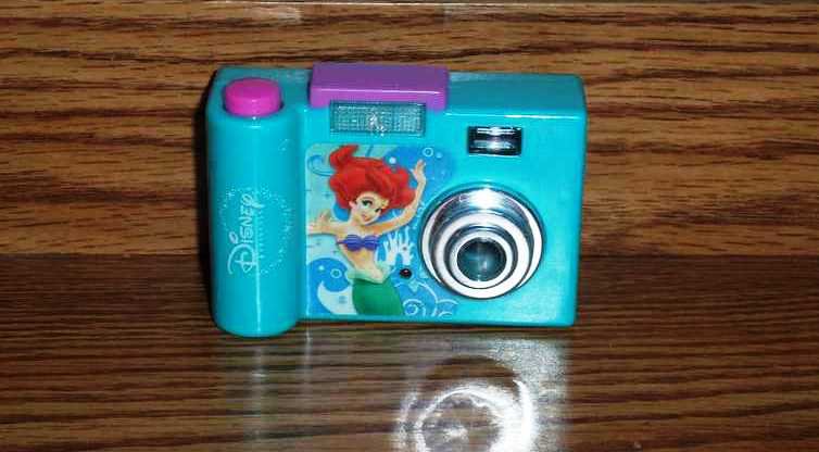 Disney's Little Mermaid Toy Camera Loose Used