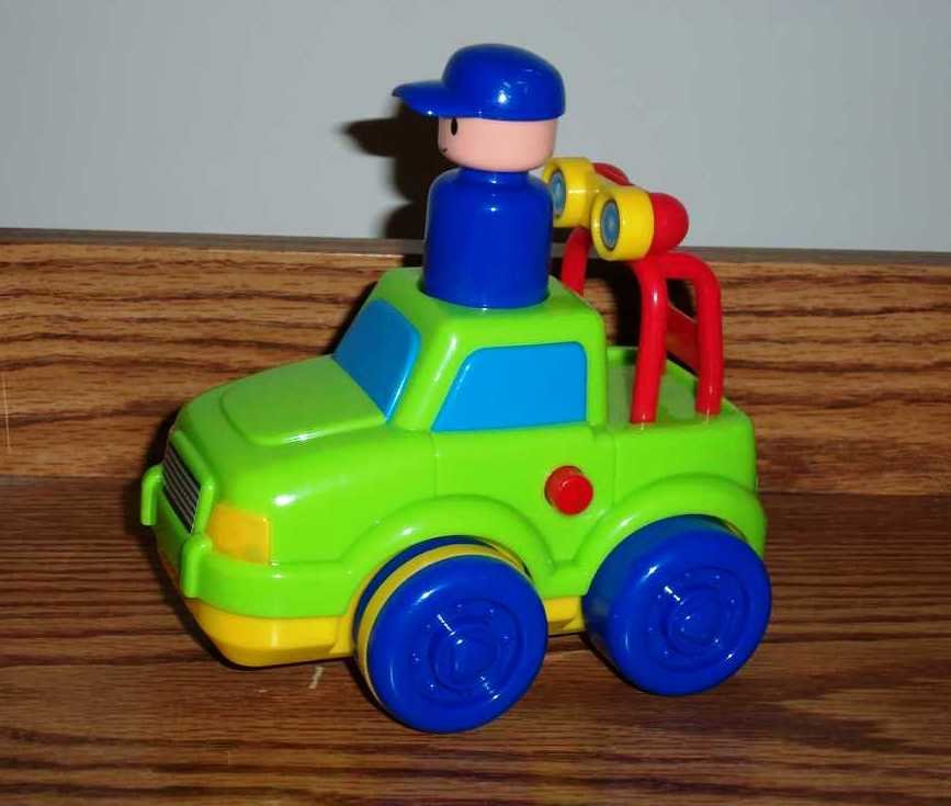 Megcos Toys Press 'N Go Vehicle with Lights & Sound Toy Loose Used