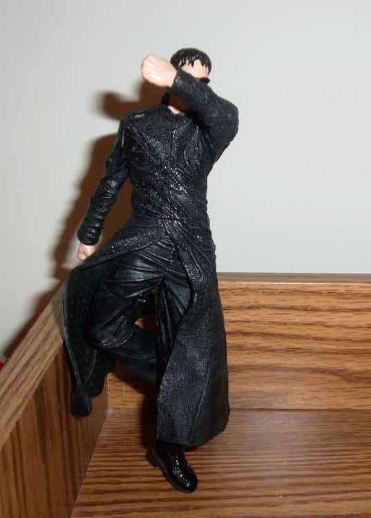Matrix Neo Action Figure McFarlane 2003 Keanu Reeves Loose Used