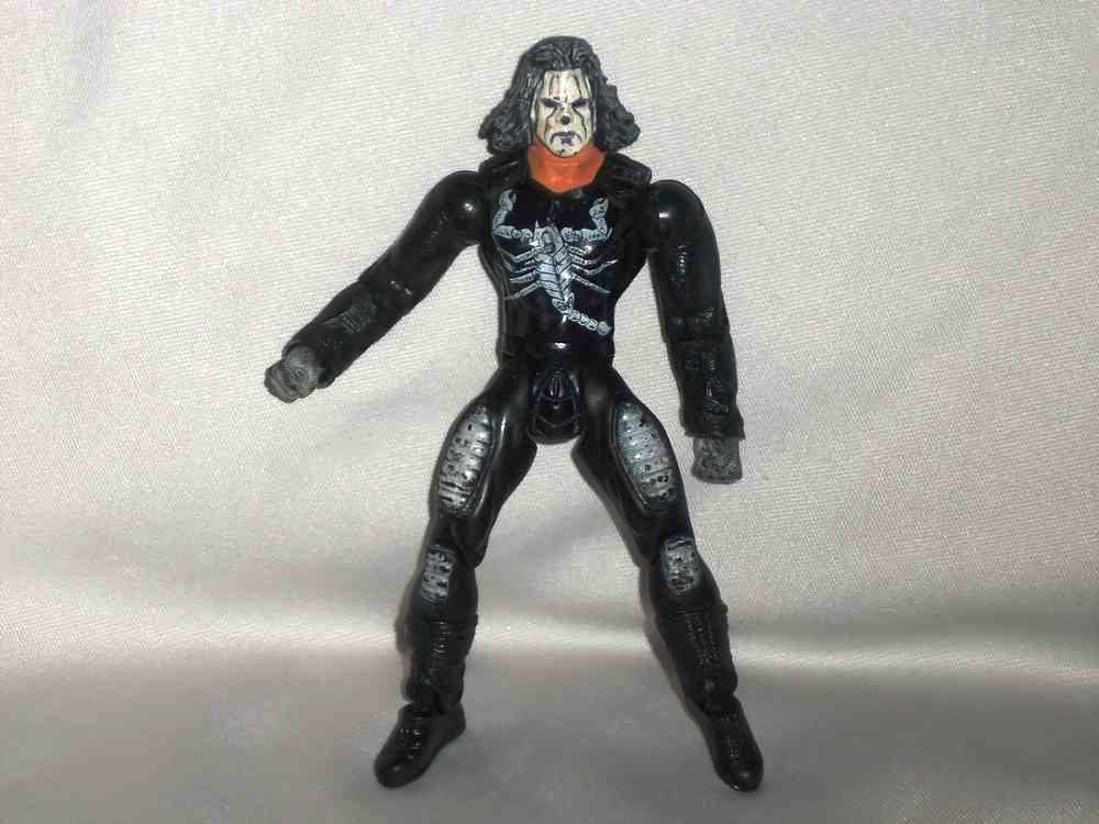 WCW Sting Action Figure Toy Biz Marvel Wrestling Loose Used