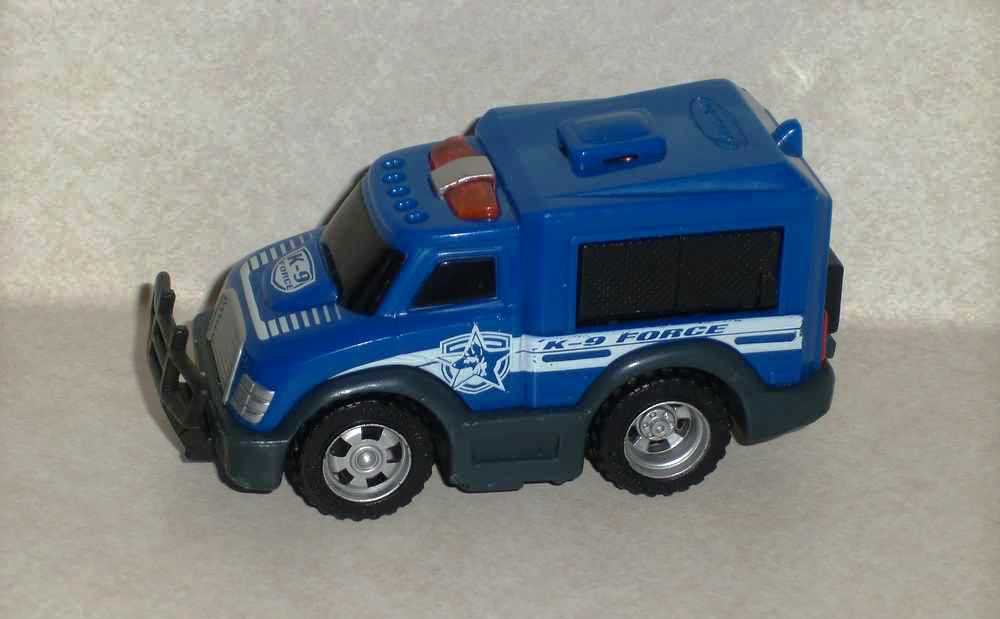 Matchbox Rescue Net K-9 Police Truck Mattel 2001 Loose Used
