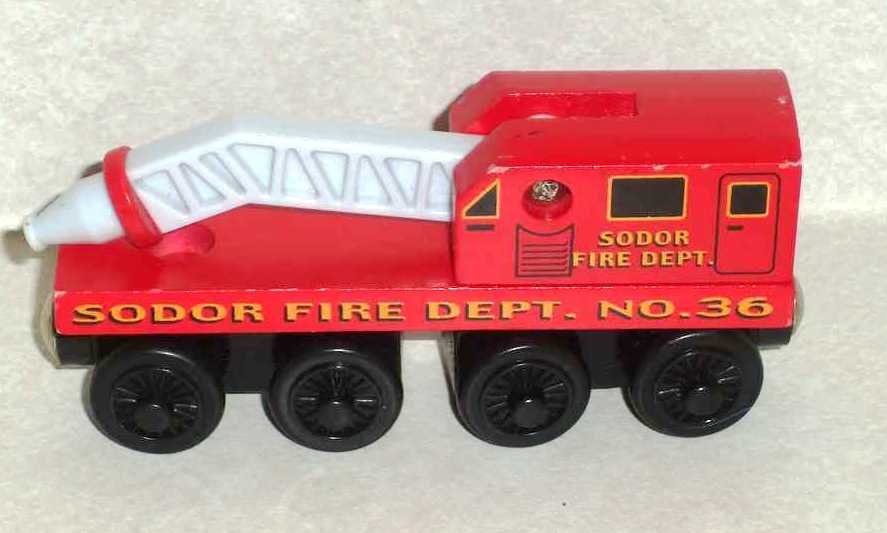 Fire Train from Thomas & Friends Wooden Railway Sodor Fire Department ...