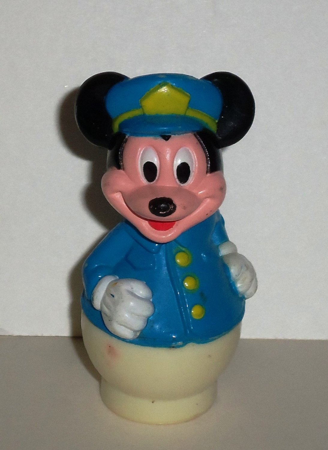 Disney Mickey Mouse Arco Playset Policeman Plastic Figure Loose Used