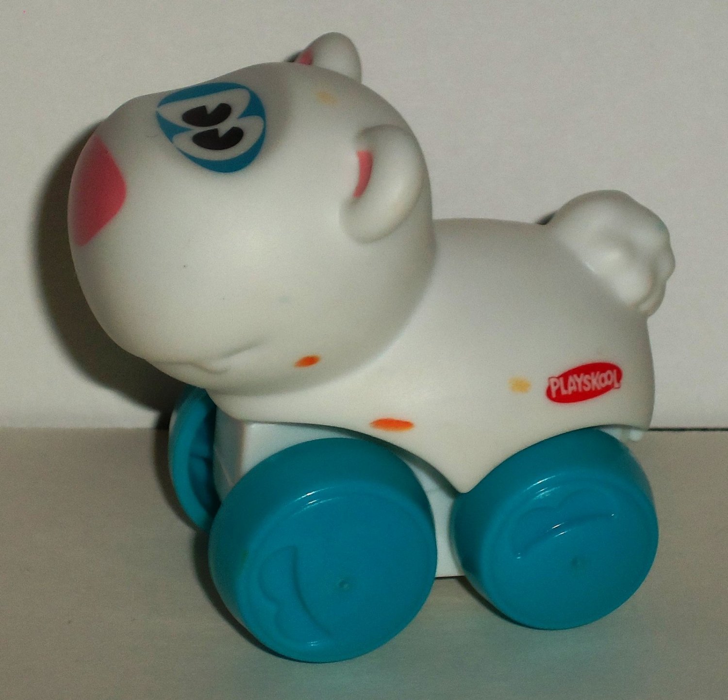 Playskool Wheel Pals Mini Animal Tracks Polar Bear Loose Used